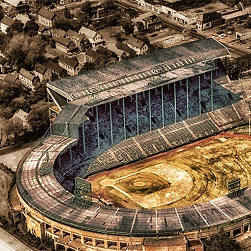 War Memorial Stadium Photograph - Buffalo History Image – JMan Photography